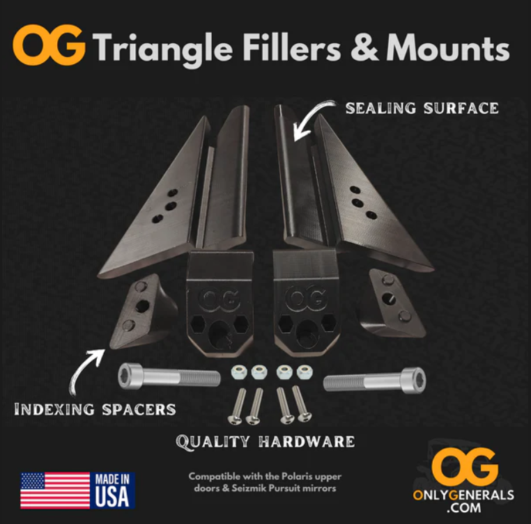 OG Front Triangle Filler & Mirror Mounting System – Papa Bill's ...