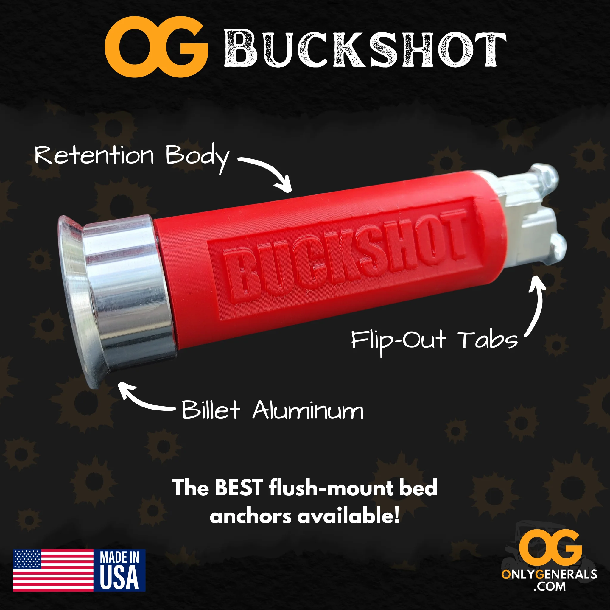 OG Buckshot Bed Anchor